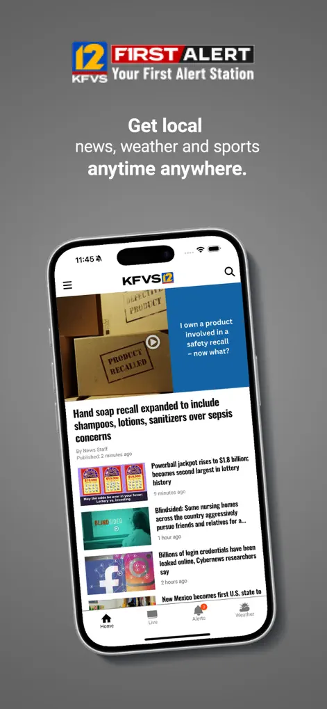 KFVS12 - Heartland News - News App | MWM