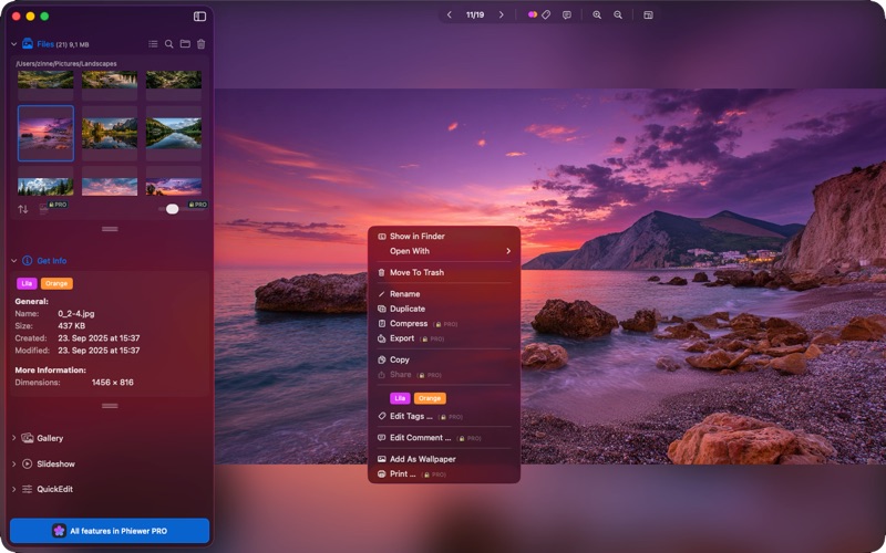 Phiewer (lite) - Image Viewer for Windows Pc & Mac: Free Download 2026 ...