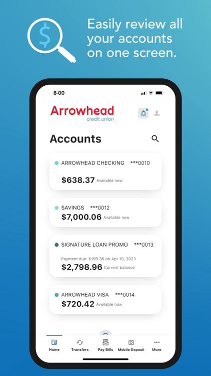 Arrowhead Mobile Banking by Arrowhead Credit Union