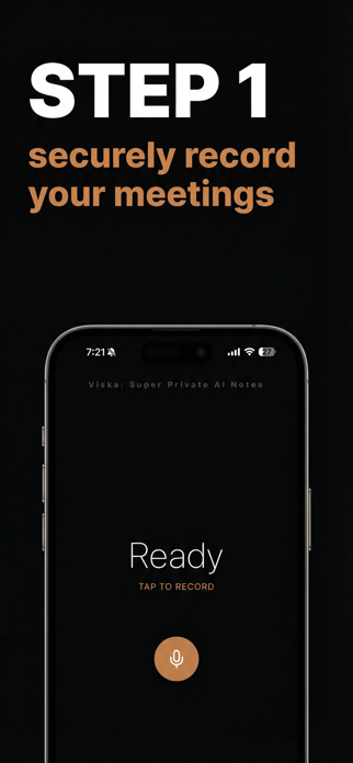 Viska: Local AI Meeting Notes for iPhone - App Download