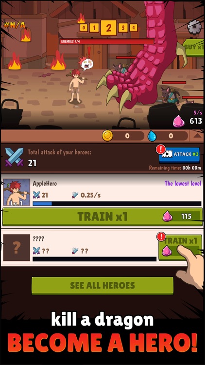 Hero Hero Clicker - Idle Games by HNRQ FAITTA LTDA