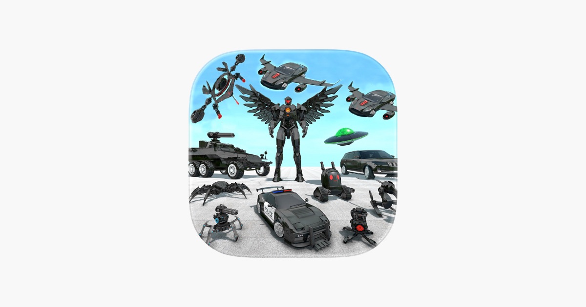 ‎Flying Robot Transformation 3D App - App Store