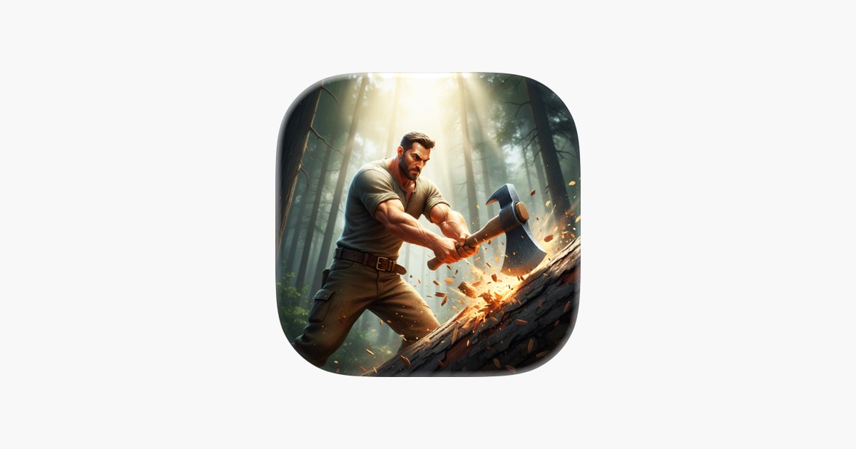 ‎Wood Cutting: Idle Lumberjack App - App Store