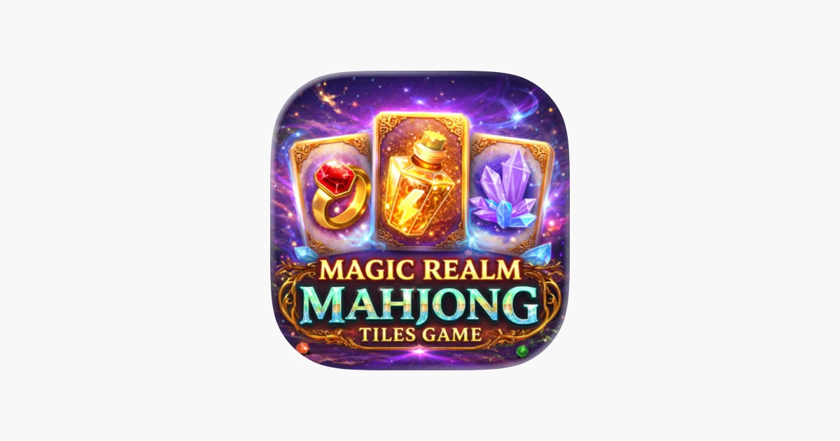 ‎Magic Realm Mahjong Tiles Game App - App Store
