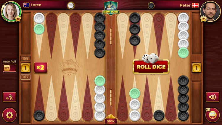 Backgammon King Online by Orodragon Ltd.