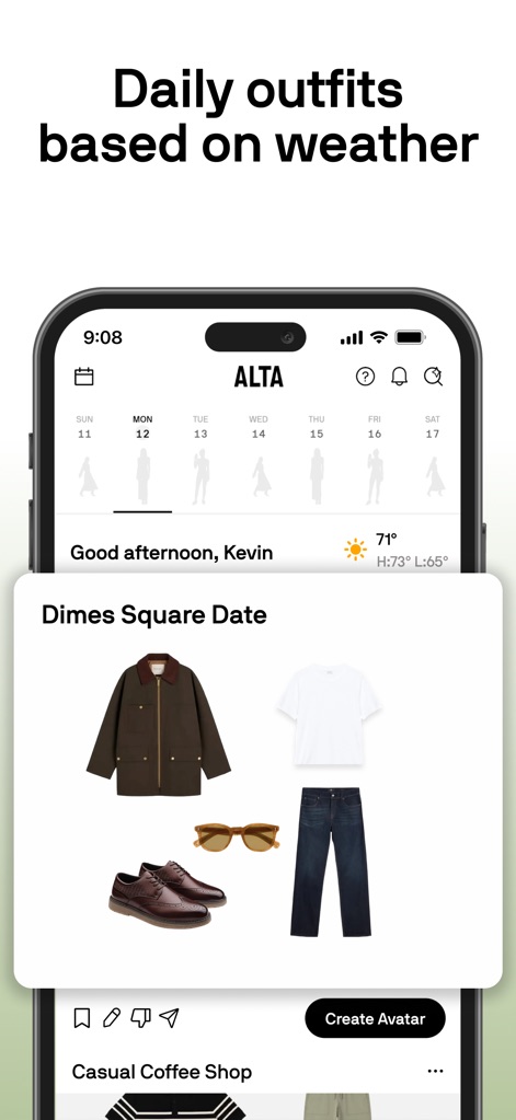Alta Daily: Digital AI Closet - Lifestyle App | MWM