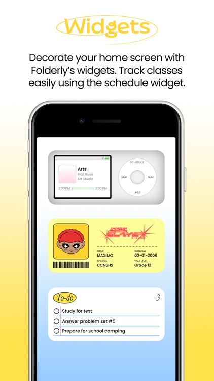 Folderly - Academic Organizer by Raethan Christian Supatan