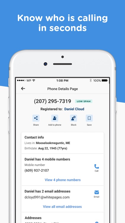 Reverse Phone Lookup by Whitepages.com