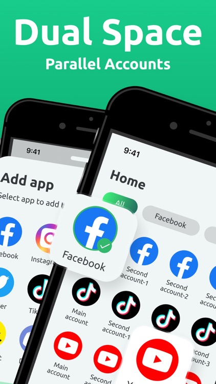 Parallel Accounts・Dual Space by Mason Henderson