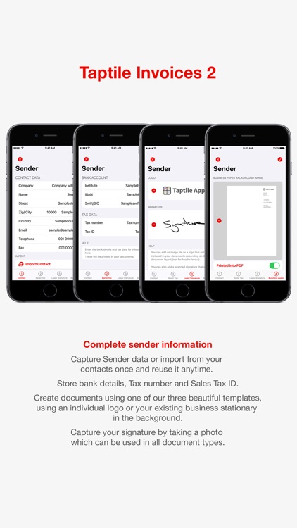 Taptile Invoices v4 by Taptile Apps UG (haftungsbeschraenkt)