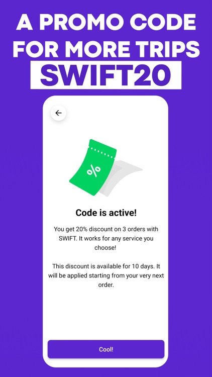 Swift Taxi App: Request Driver by SWIFT MOBILITY LTD