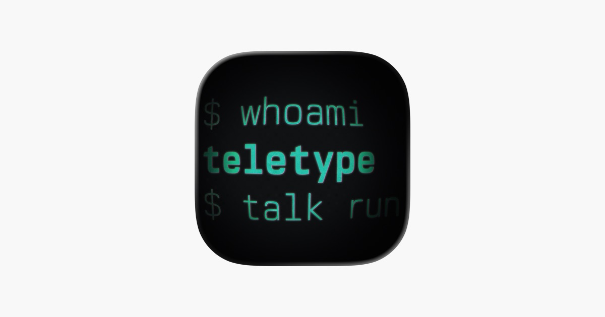 â žteletype Computer App App Store
