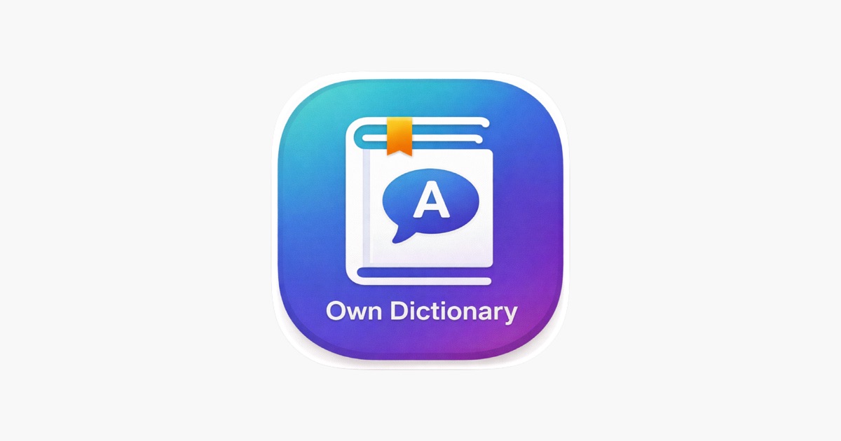 ‎Own Dictionary App - App Store