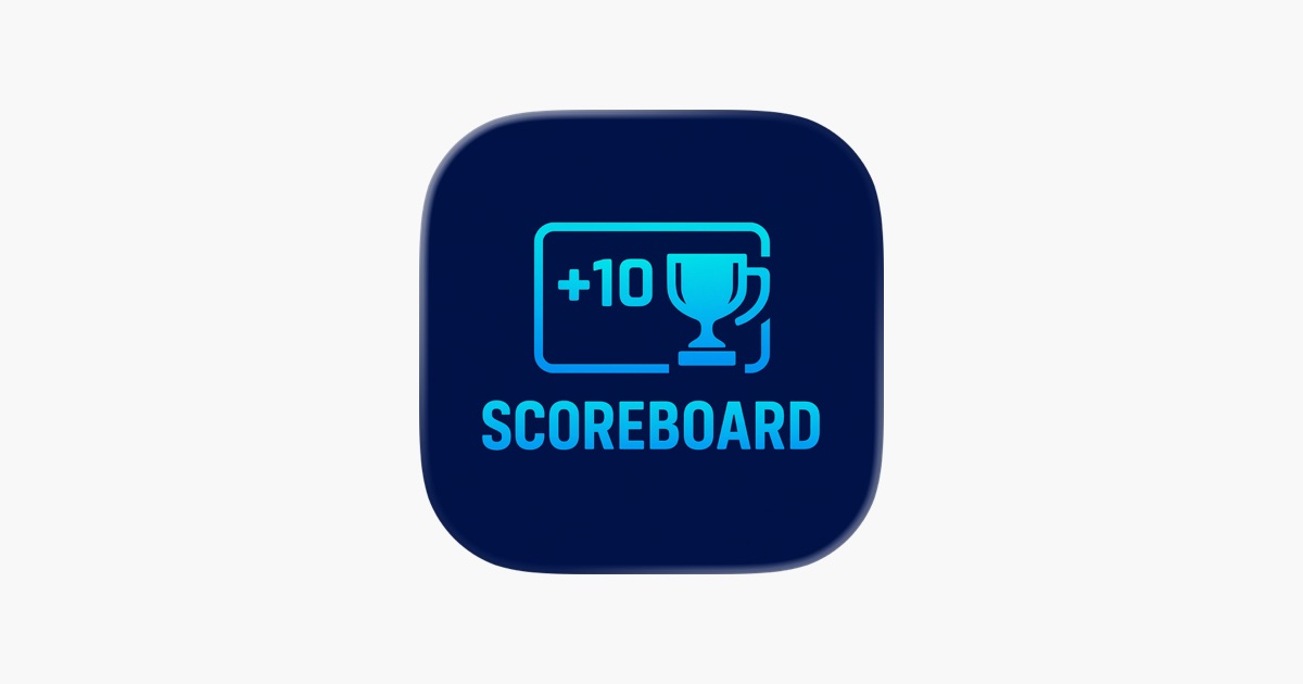 ‎Scoreboard-Score Point Tracker App - App Store