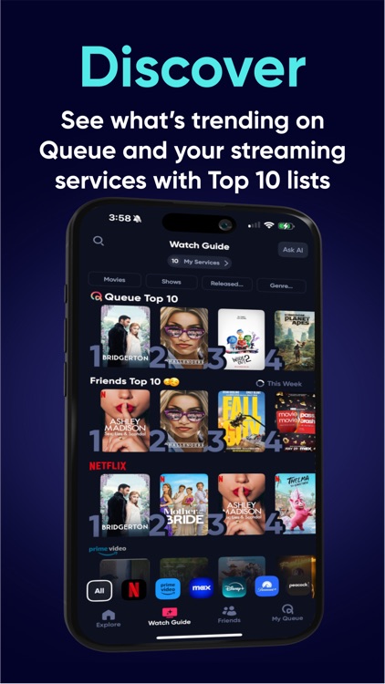 Queue - Find Movies & Shows by Watch Queue, Inc.