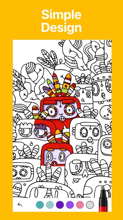 Tayasui Coloring Book by SKETCHES SRL