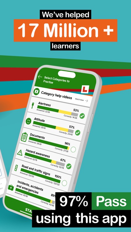 Driving Theory Test 4 in 1 Kit by Driving Test Success Limited