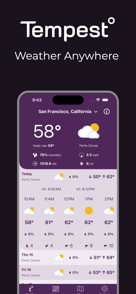 Tempest Weather - Weather App | MWM