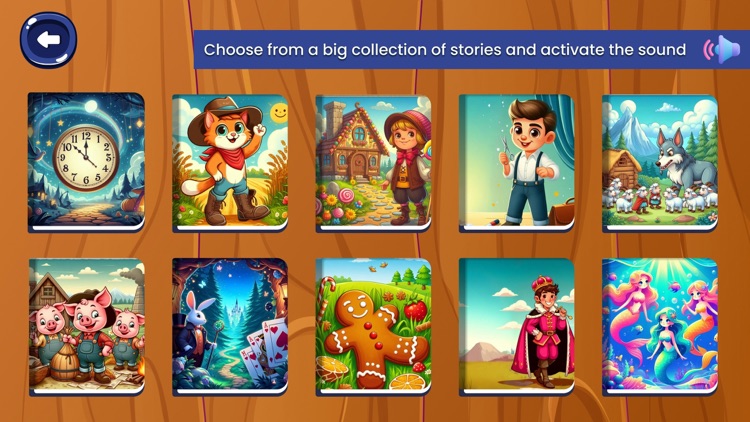Classic Fairy Tales game by Classic fairy tales Interactive book for kids