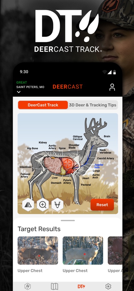 DeerCast-Prep. Predict. Pursue - Weather App | MWM