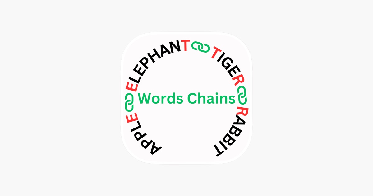 ‎Words Chains App - App Store