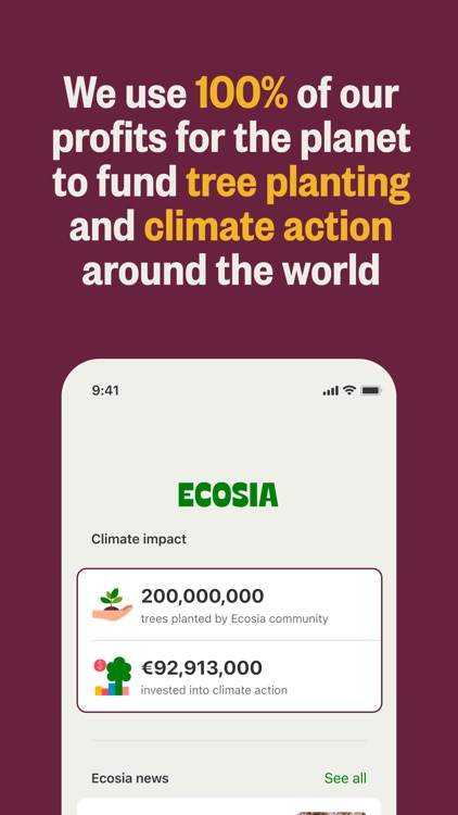 Ecosia: Search to plant trees by Ecosia GmbH