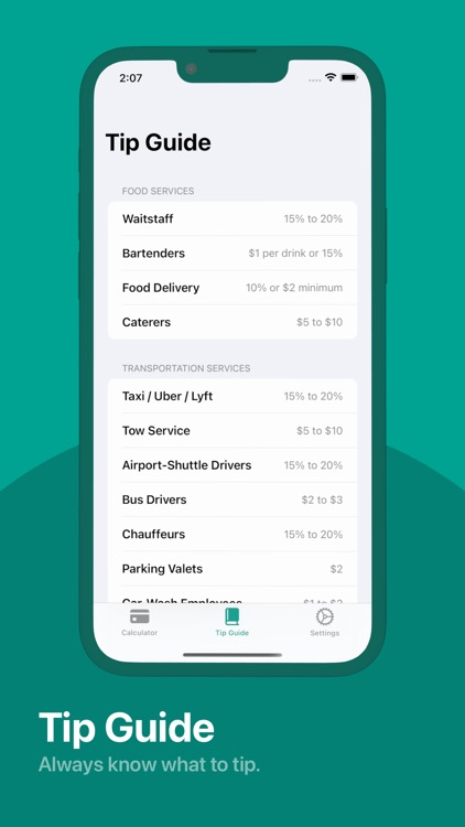 Tip Calculator - TipCalc by MasterMind Software LLC