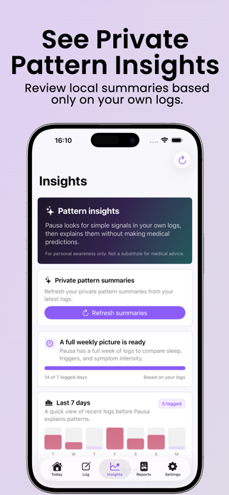 Pausa: Menopause Tracker for iPhone - Free App Download