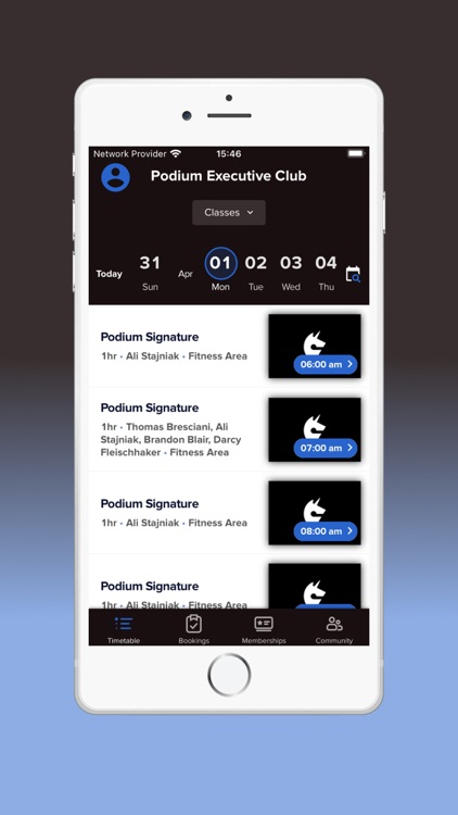 Podium Member App by Podium Executive Club
