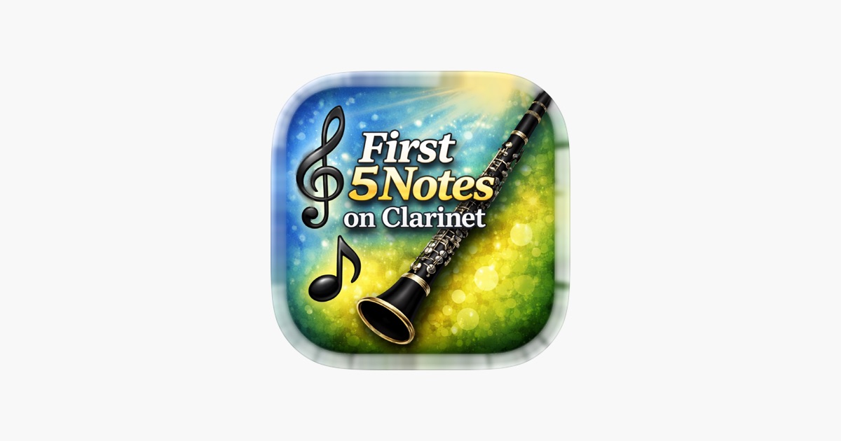 ‎First 5 Notes on Clarinet App - App Store