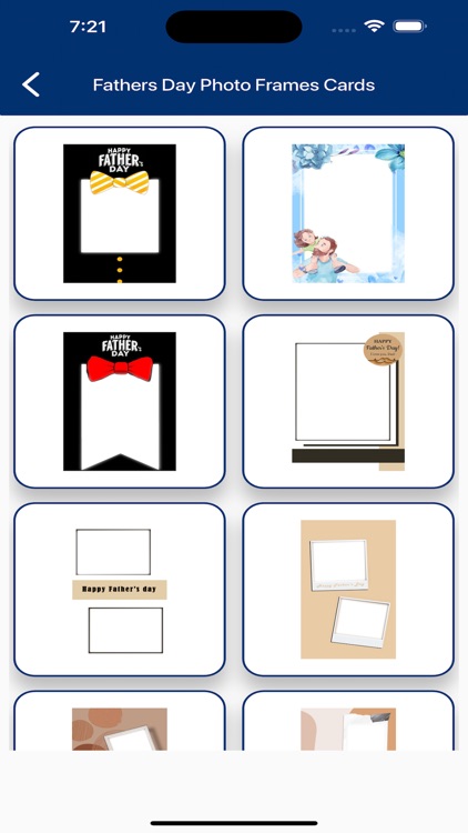 Fathers Day Photo Frames Cards by Raj Mehta