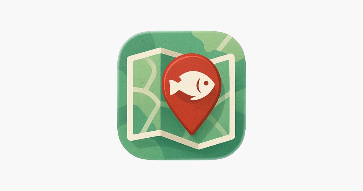 ‎App Fishing Spots: Location Map - App Store