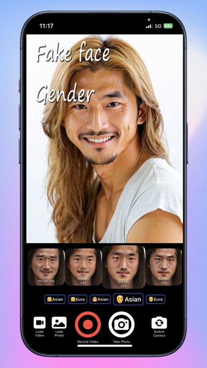 Fake Face Video AI Camera by 松滔 袁