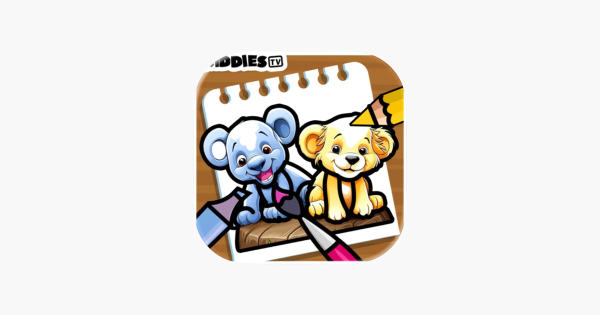 ‎App Animal Coloring Games for Kids – App Store