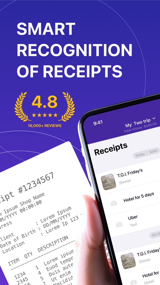 Smart Receipts: Expenses & Tax (by Smart Receipts LLC) - (iOS Apps) — AppAgg