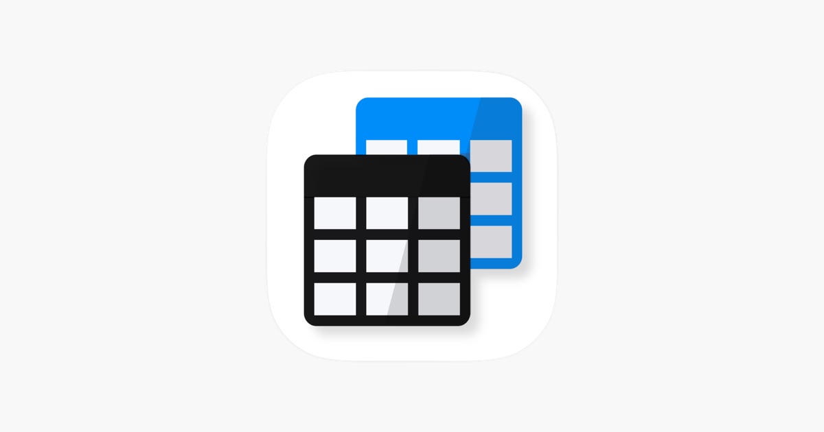 ‎Table Notes Spreadsheet Excel App - App Store