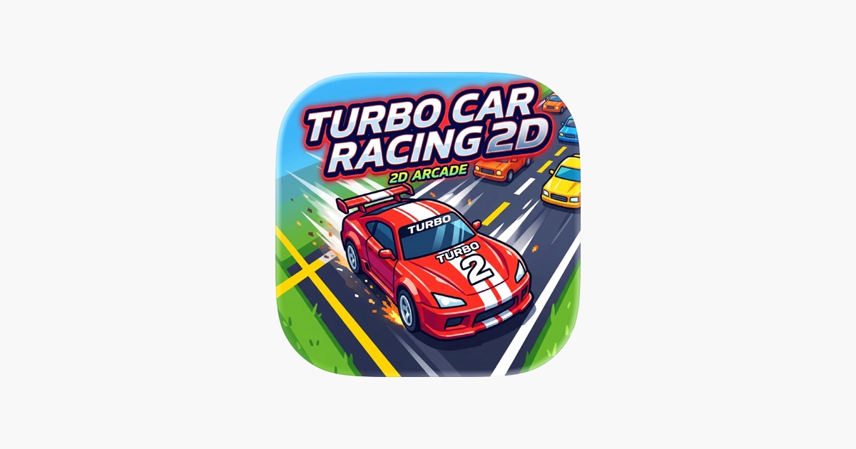 ‎Turbo Car Racing 2D App - App Store