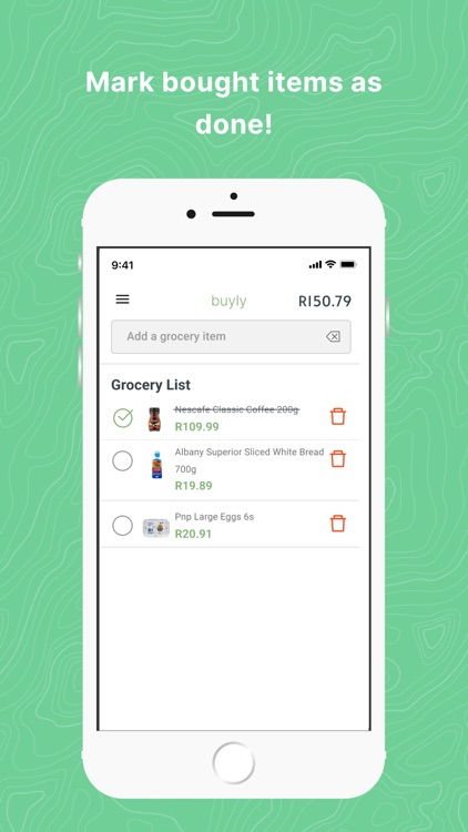 Buyly Shopping List App by Quester Studios