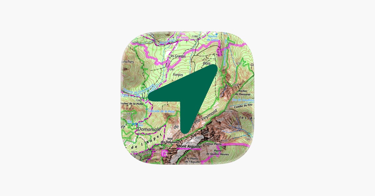 ‎Iphigénie | The Hiking Map App App - App Store