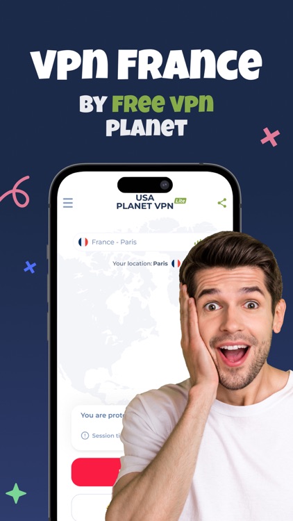 VPN France – Turbo & Fast by FREE VPN PLANET S R L