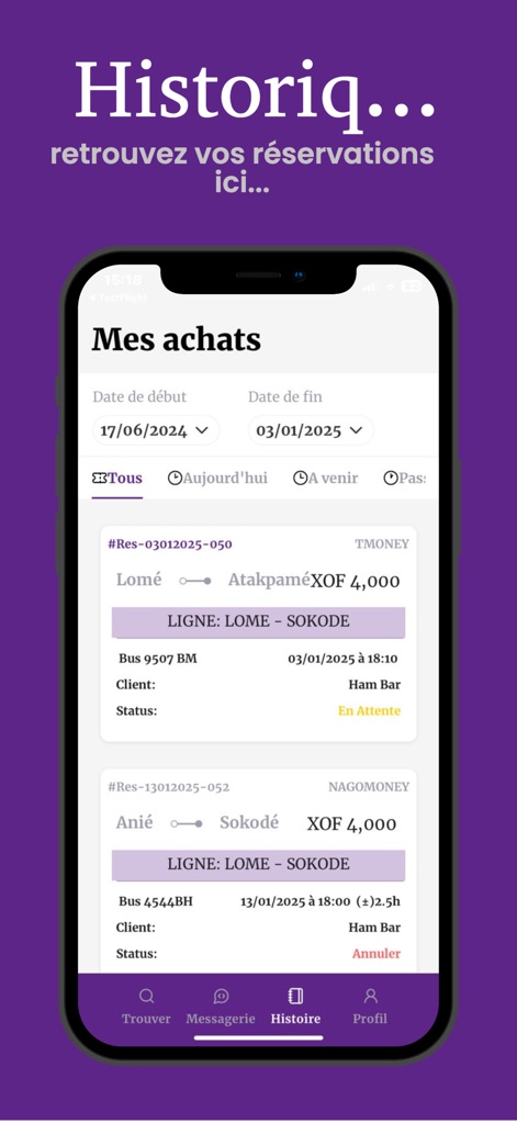 Nagode Bus - Travel App | MWM