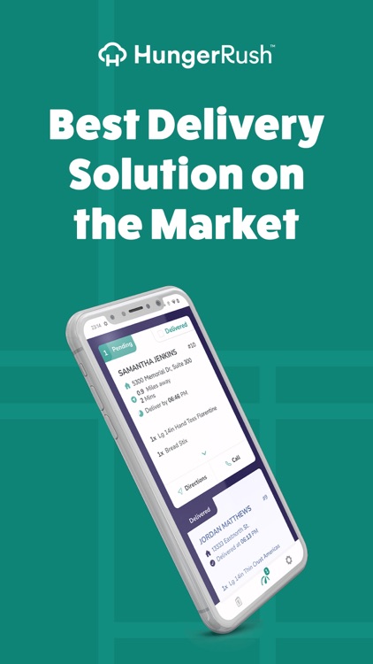 HungerRush Driver Track by Revention, Inc.