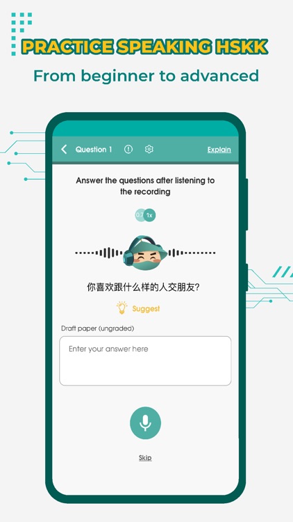 Migii: HSK practice test 1-6 by Linh Nguyen