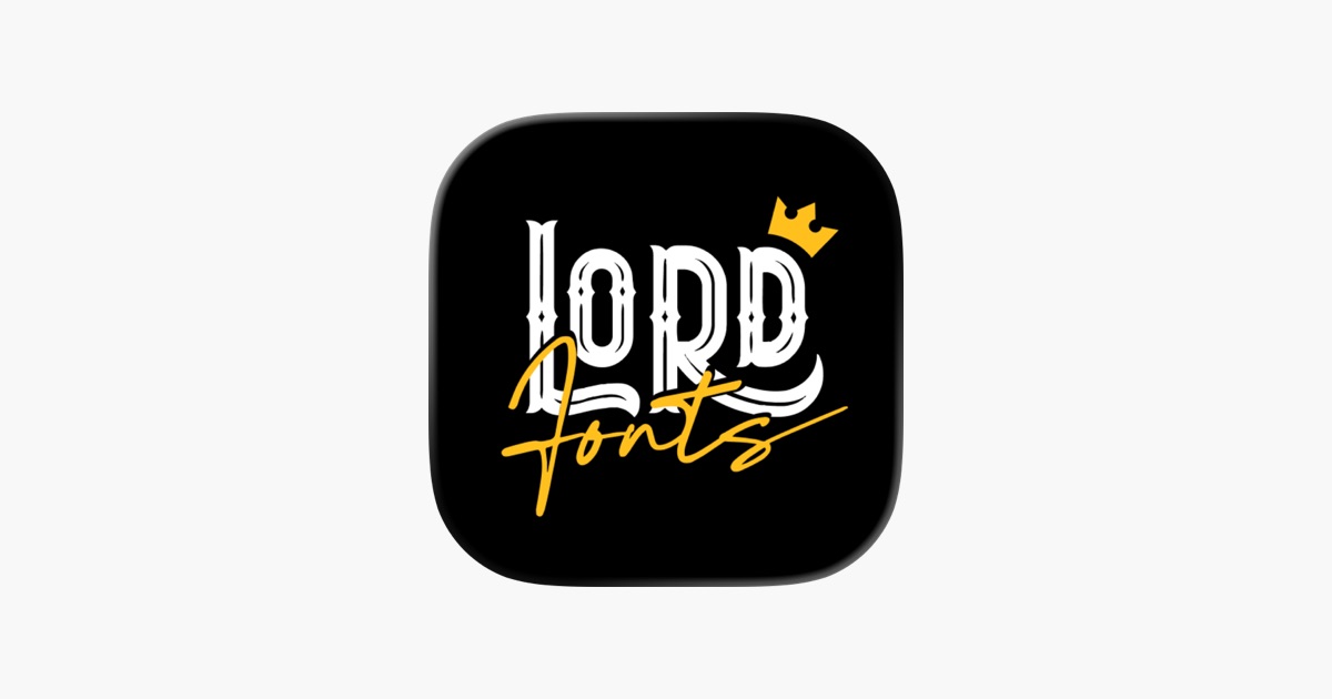 ‎Cursive Writing: Lord Fonts App - App Store