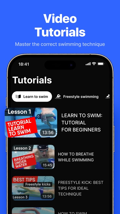 SwimUp: Swimming Workouts App by SwimUp