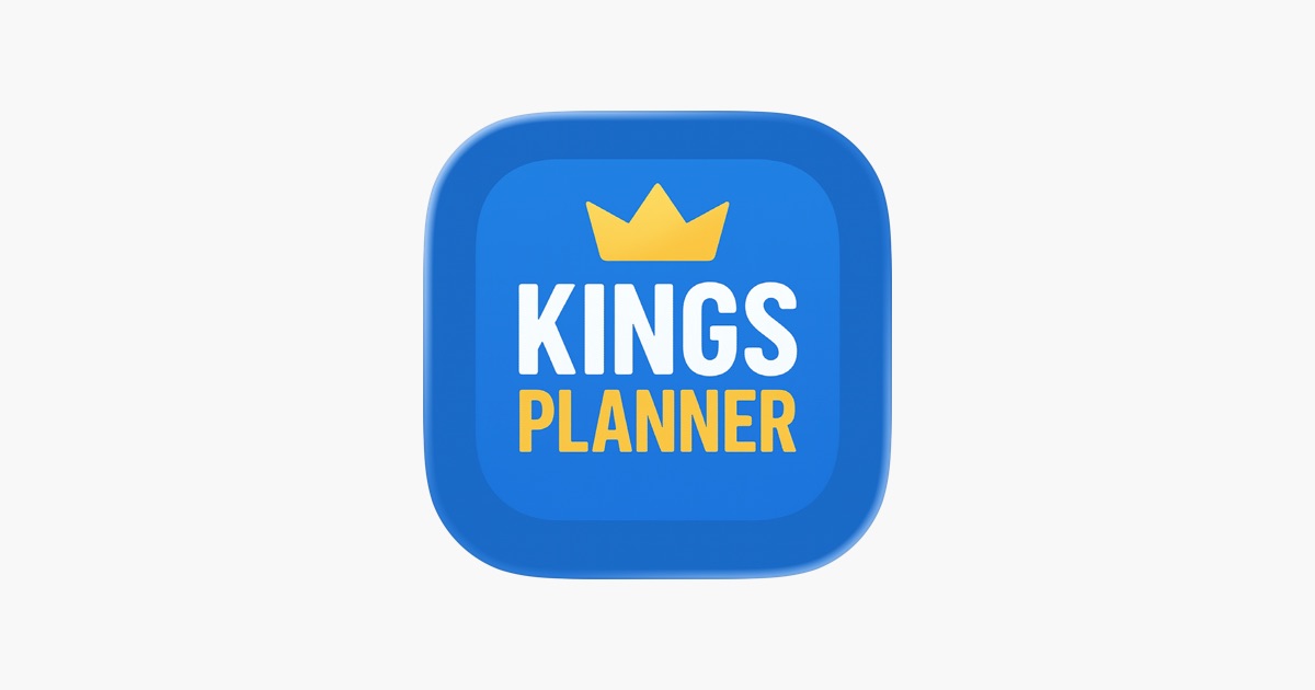 ‎Kings Planner App - App Store