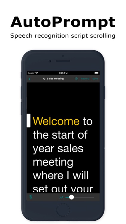 Autoprompt Lite AI Teleprompt by Ian Stephenson