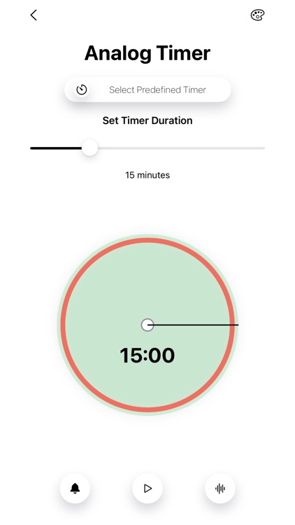 Minimalistic Visual Timer by Alejandro Paez