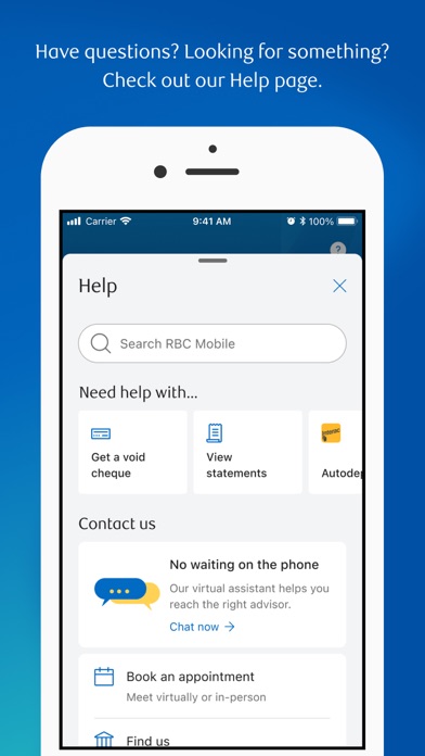RBC Mobile for iPhone - Free App Download
