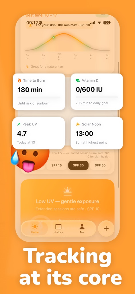 GoldenHour | Tanning tracker - 天気アプリ | MWM